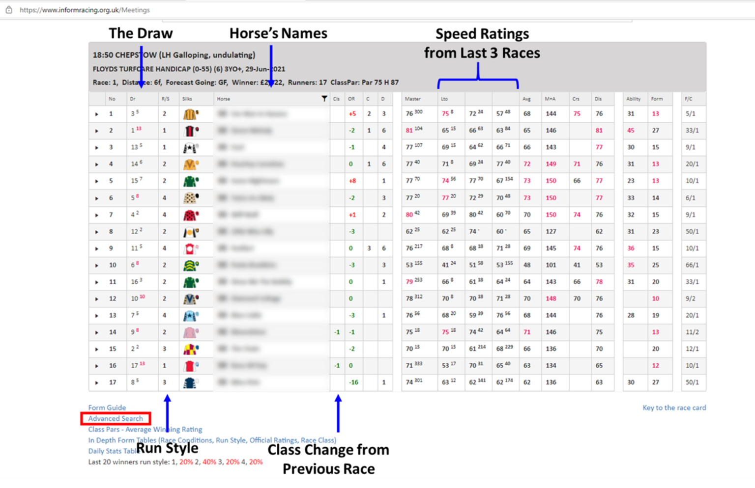 The Racing Post’s Top Speed (TS) Ratings Fully Explained and Compared ...